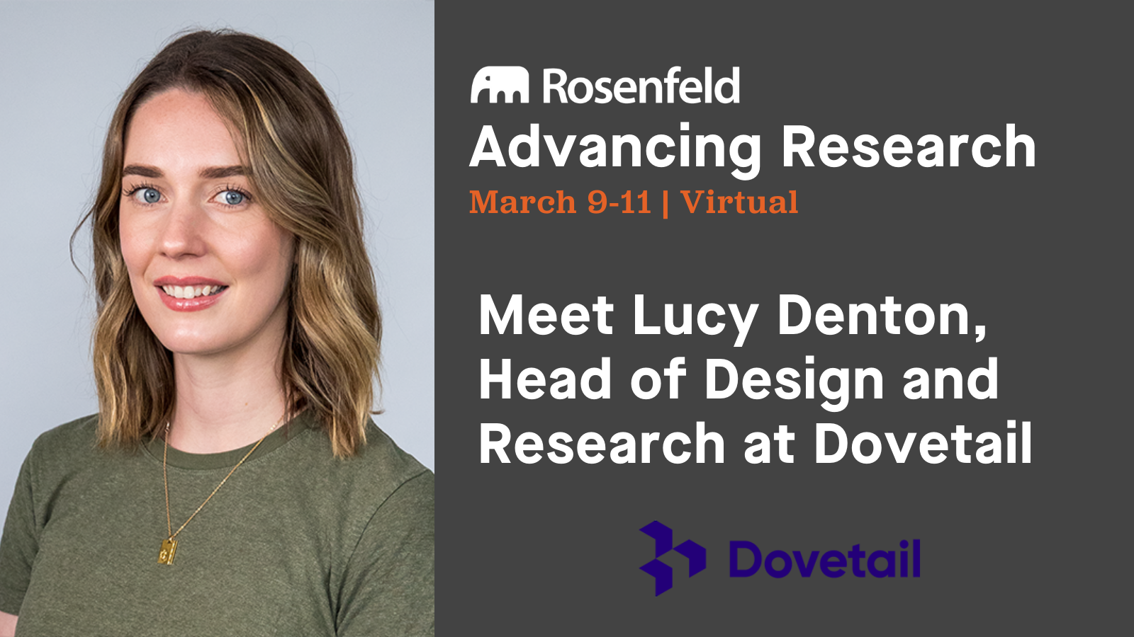 Meet Lucy Denton, Head of Design and Research at Dovetail | Advancing ...