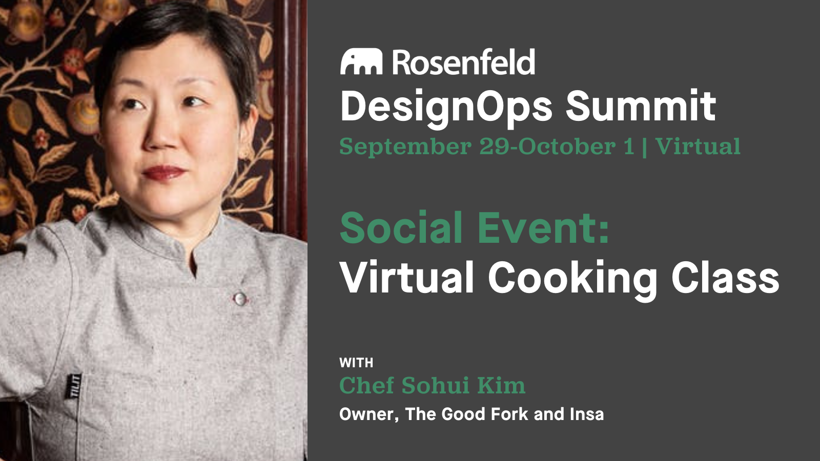 Cooking Class with Chef Sohui Kim | DesignOps Summit 2021